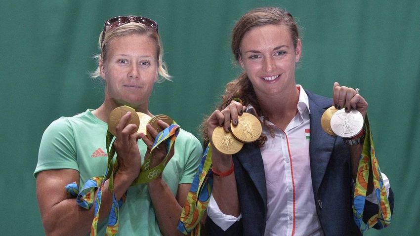 DELMAGYAR - Vastaps az olimpikonoknak - hazatért az aranygép