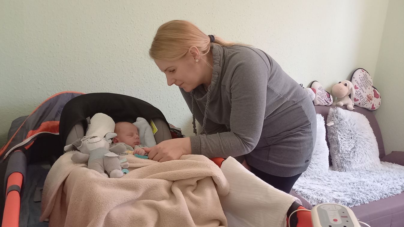 Medox az év első szentesi babája