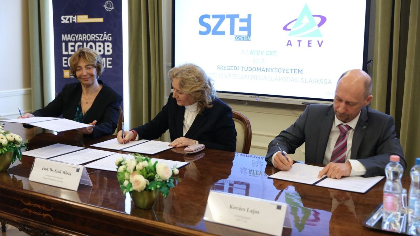 Stratégiai megállapodást kötött az SZTE és az ATEV - Galéria