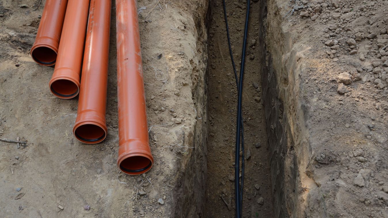 Klárafalván is megújultak a csatornák