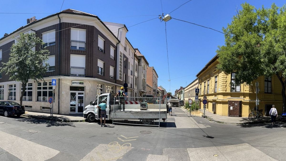 A Gogol utca felújítása miatt megváltozik a forgalmi rend