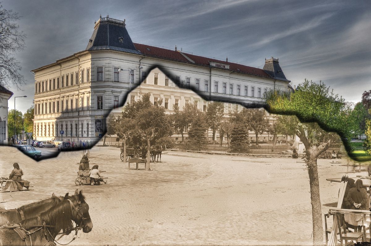 A Csanád vezér tér titkai: így változott meg Makó egyik legismertebb ...