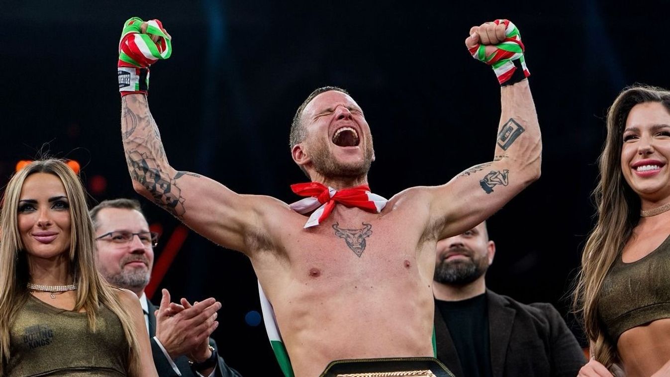 Istenes Bence szegedi sztárt vert meg a Hell Boxing Kingsben