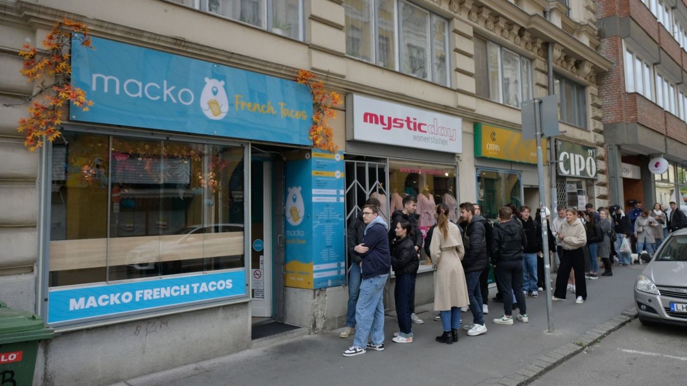 Macko French Tacos megnyitó Szegeden
